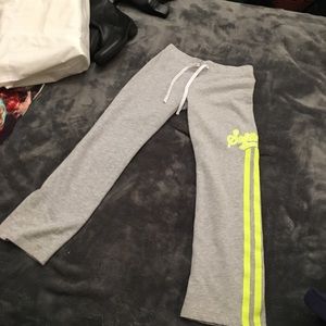 Justice | Bottoms | Justice Grey Sweatpants With Lime Green Softball ...